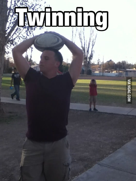 Some random kid in the back - 9GAG