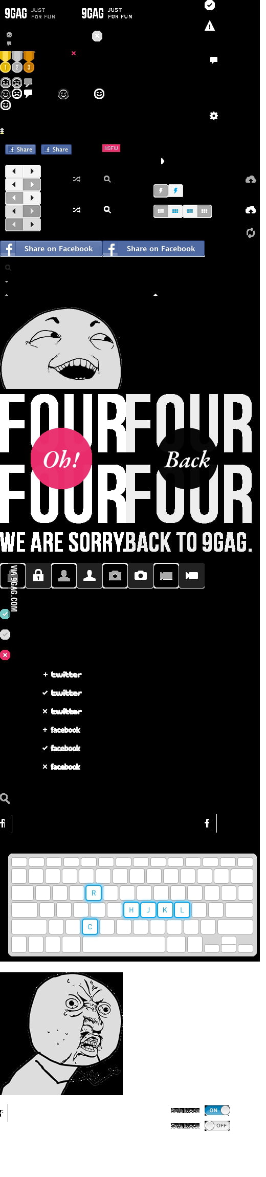 I found this in 9GAG source code... - 9GAG