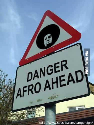 Why thanks, danger sign! - 9GAG