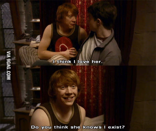When I fancy someone - 9GAG