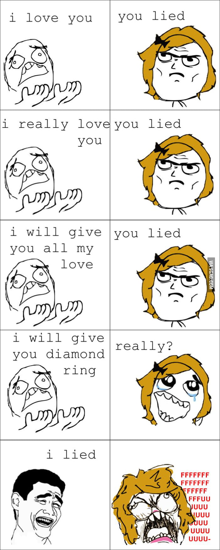 You lied - 9GAG
