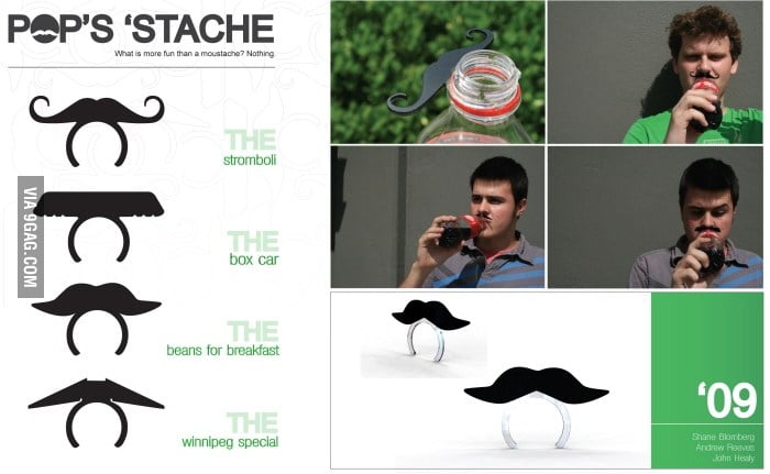 Pops Stache - 9GAG