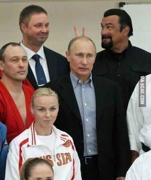 Rip Steven Seagal After This photo - 9GAG