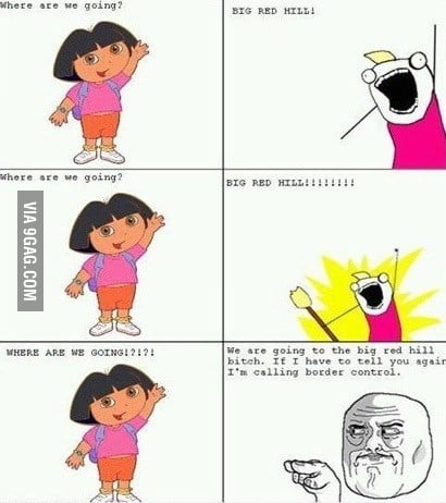 Dora being annoying - 9GAG