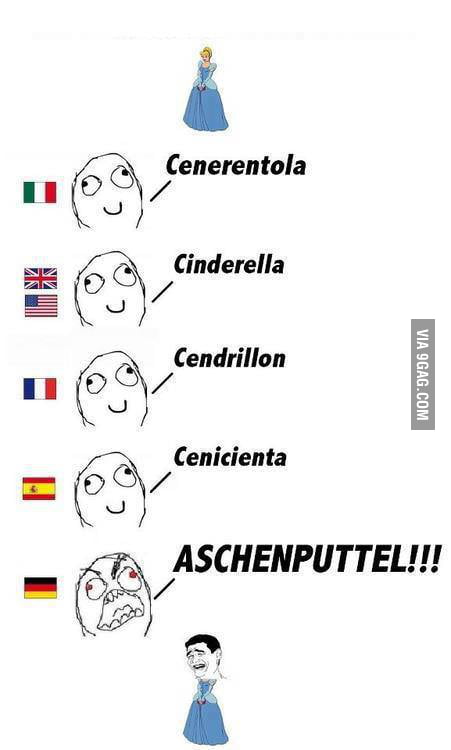 Cinderella in different languages - 9GAG