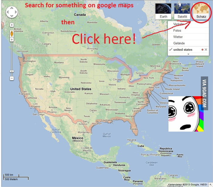 Epic Google Maps! - 9GAG