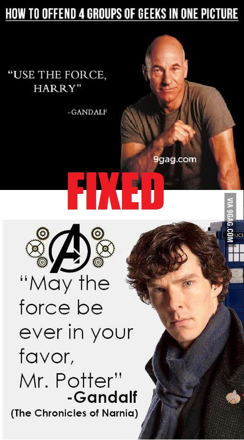 How to annoy four nerd groups (revised) - 9GAG