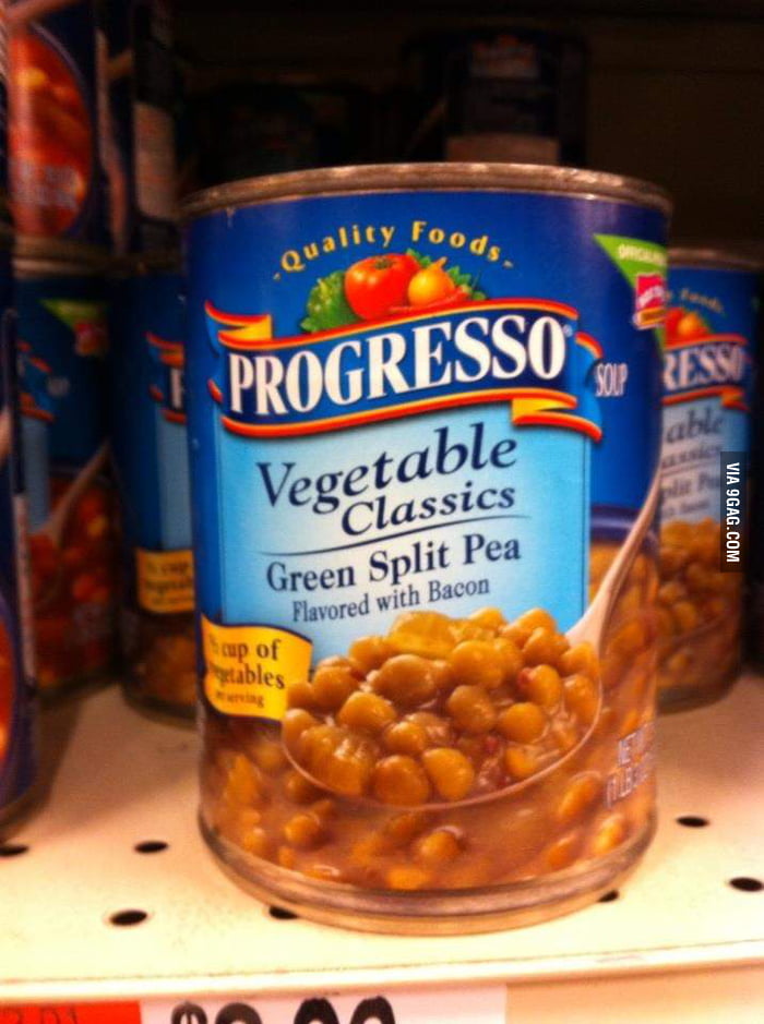 Bacon is my favorite vegetable - 9GAG