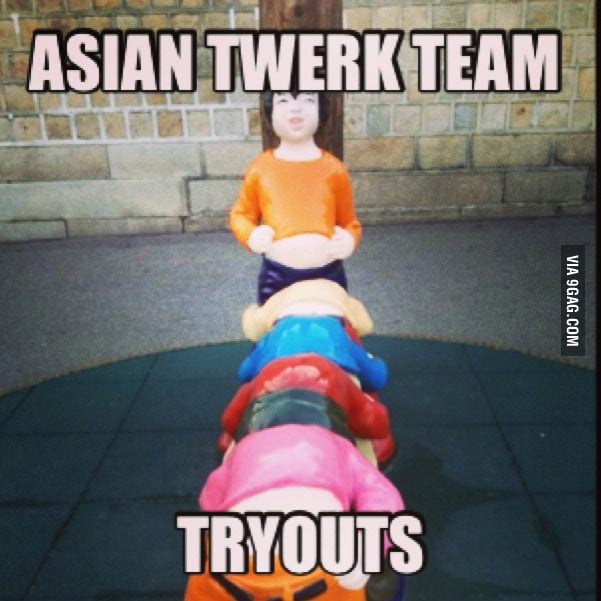 Asian Twerk Team 9gag