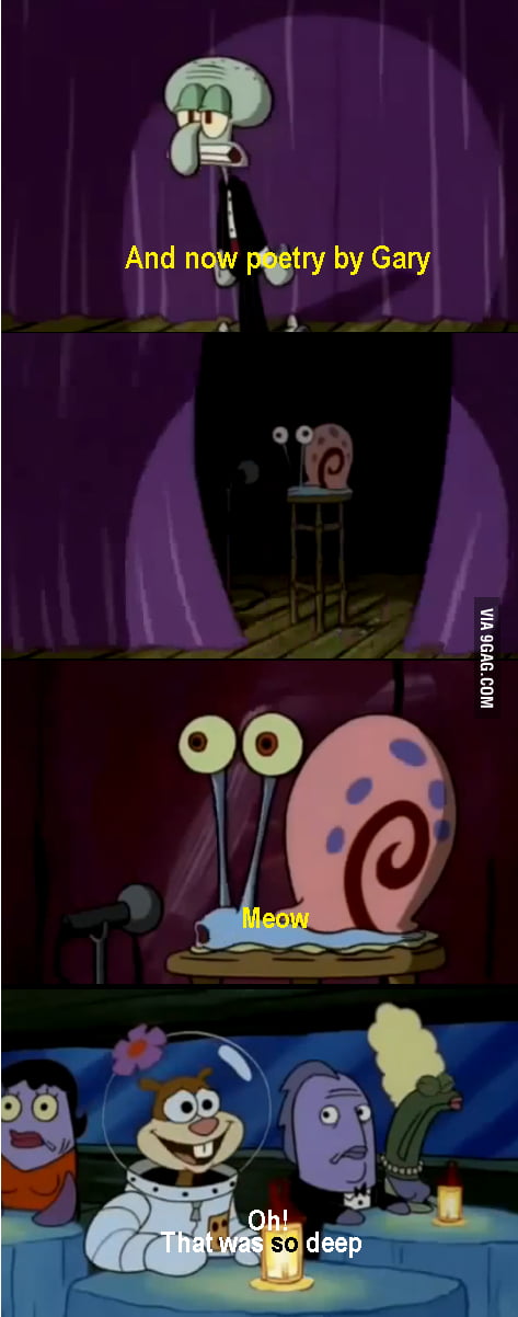 That was deep - 9GAG