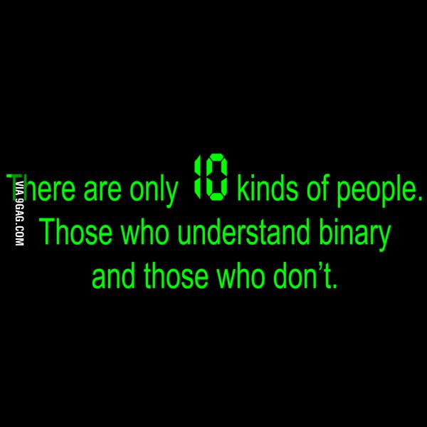 Binary - 9GAG