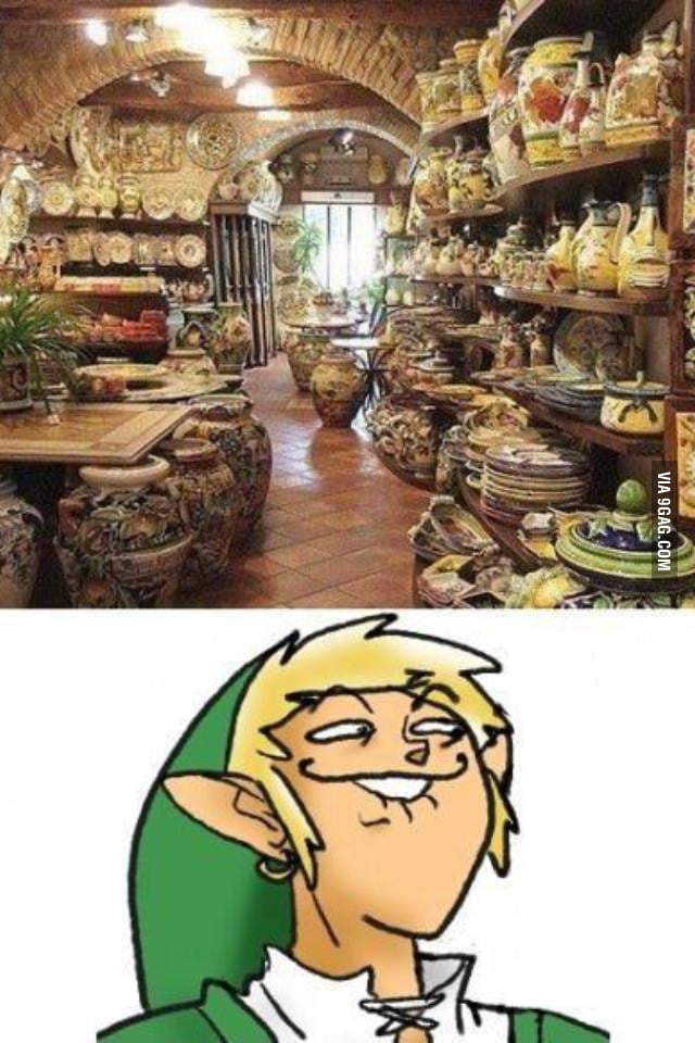 Link in a Pot store - 9GAG