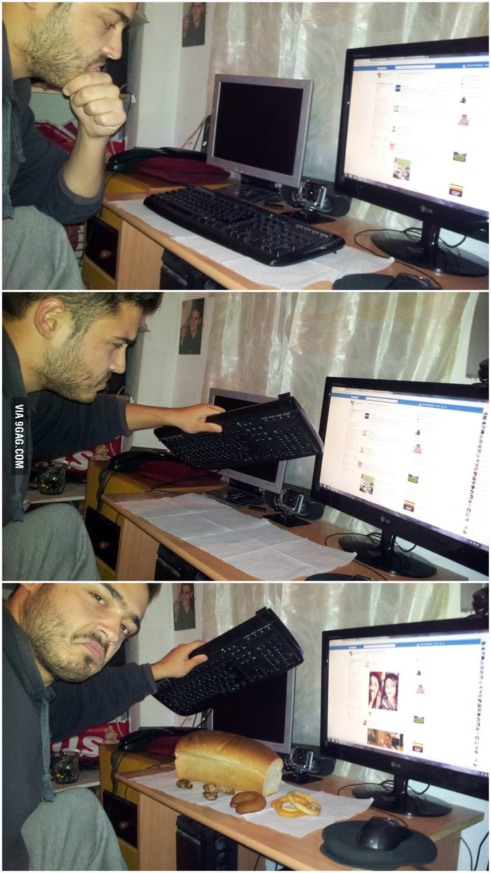 So I decided to shake my keyboard.. - 9GAG