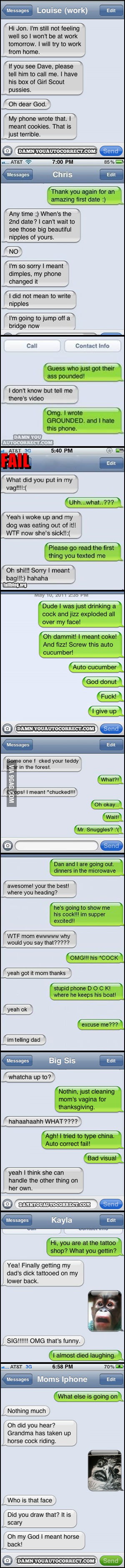 Auto-Correct FAILS - 9GAG