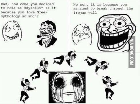Greek Mythology Troll - 9GAG