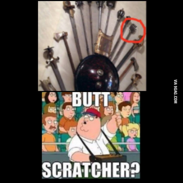 Butt scratcher? - 9GAG