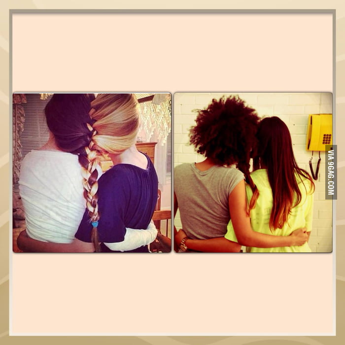 Best friend braid fail - 9GAG