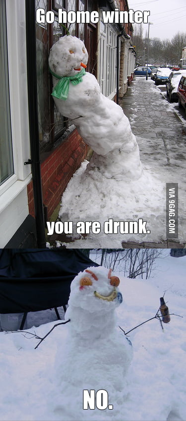Go home winter... - 9GAG