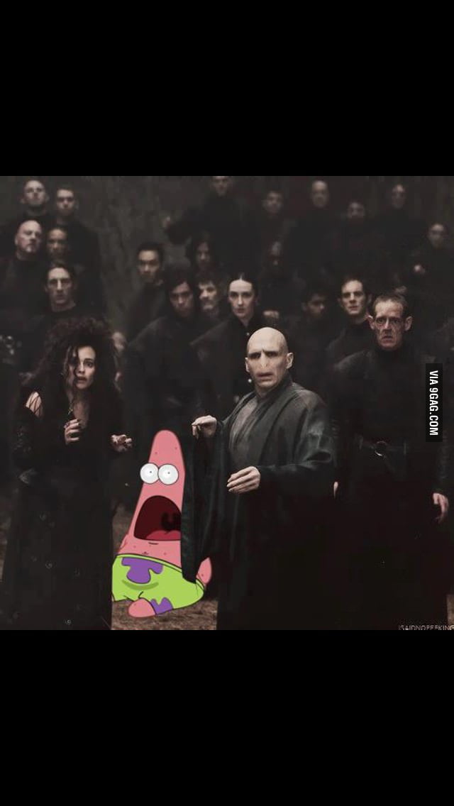 Surprized Patrick strikes again - 9GAG