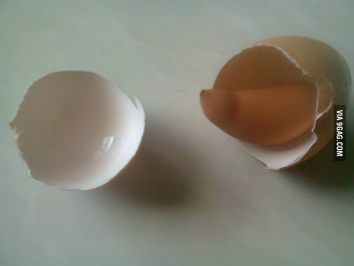 Egg inside egg - 9GAG