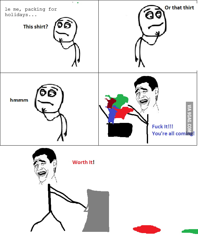 How I Pack 9gag