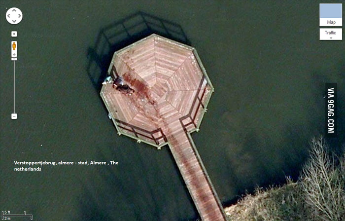 Murder caught on Google Maps - 9GAG