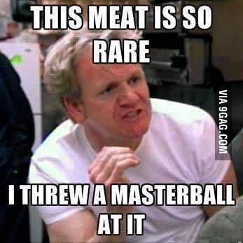 That is some rare meat - 9GAG
