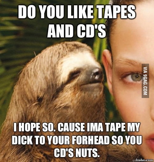 Rape sloth! - 9GAG