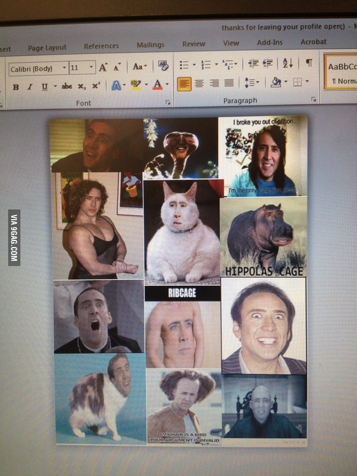 Someone left their profile open in school... - 9GAG