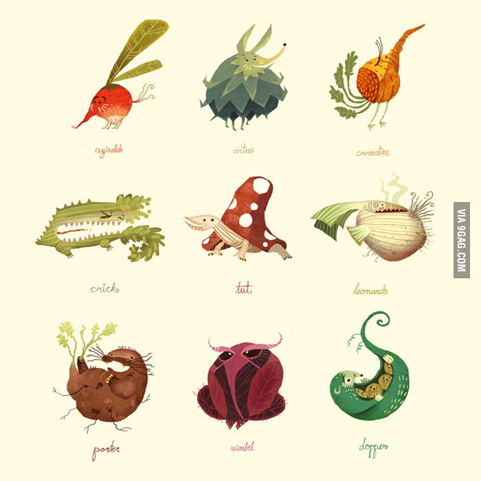 Vegetimals! - 9GAG
