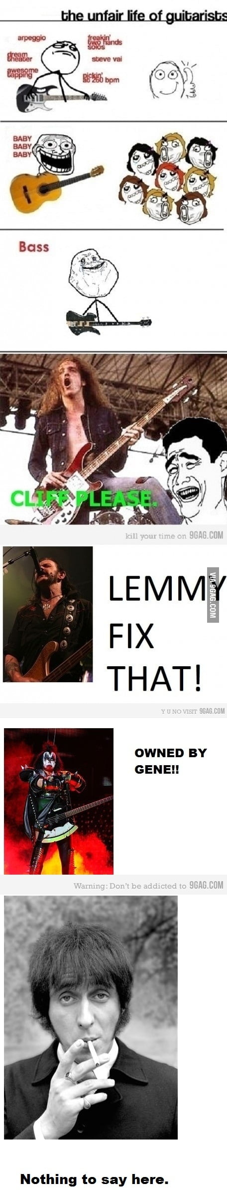 Unfair life of guitarist [REFIXED] - 9GAG