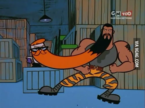 Dexter & Action Hank - 9GAG