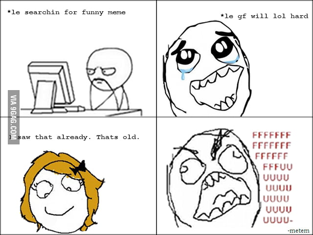 Le bf trolled by gf - 9GAG