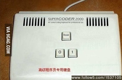 Super coder's keyboard - 9GAG