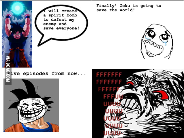 Troll Goku - 9GAG