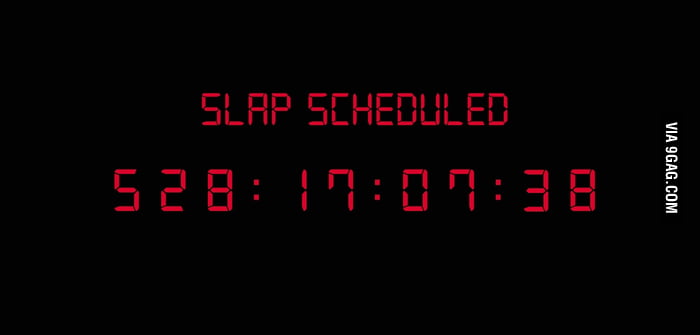 The Slap Bet Countdown! - 9GAG