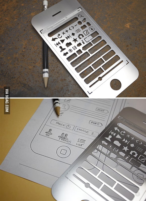 IPhone Stencil Kit - 9GAG
