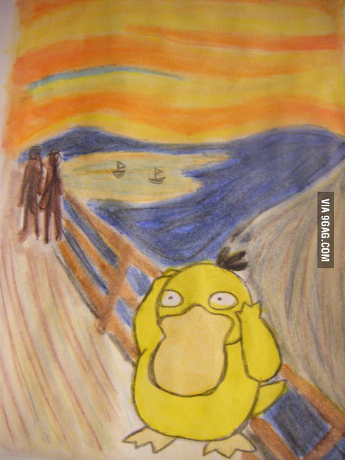 Psyduck's scream - 9GAG