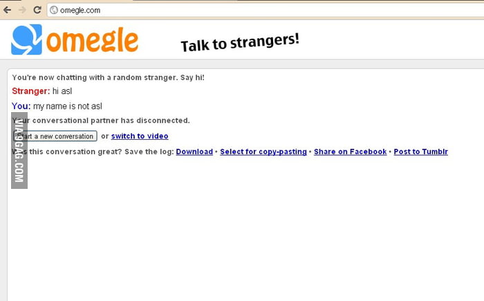 How to piss people off @ omegle - 9GAG