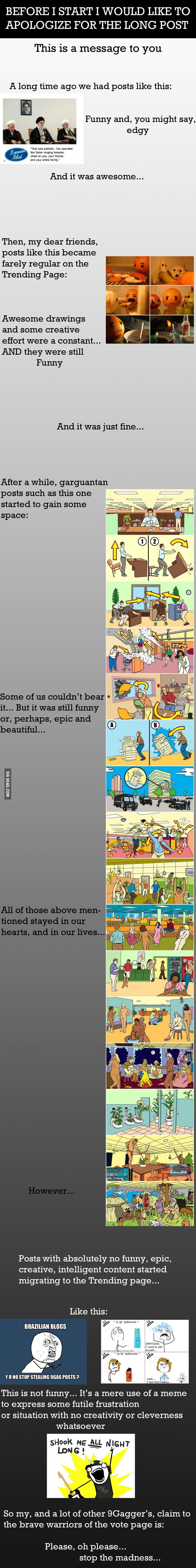 A Claim from the depths of the unknown (?) - 9GAG