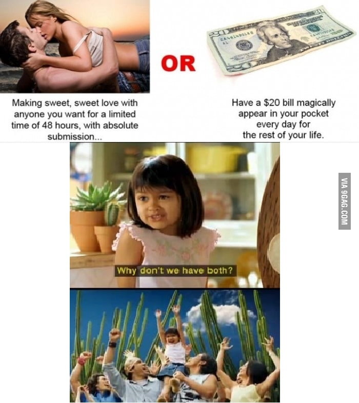 What would you prefer? [Fixed] - 9GAG