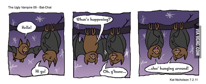 Bat-chat - 9GAG