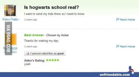 Hogwarts - 9GAG