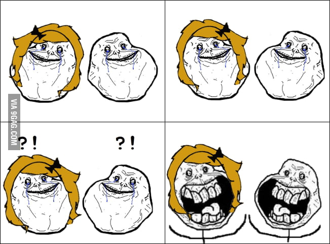 Forever alone - Together - 9GAG