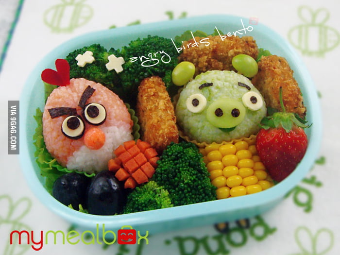 Angry Birds Bento - 9GAG