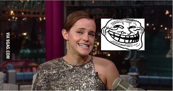 Trolling Emma - 9GAG