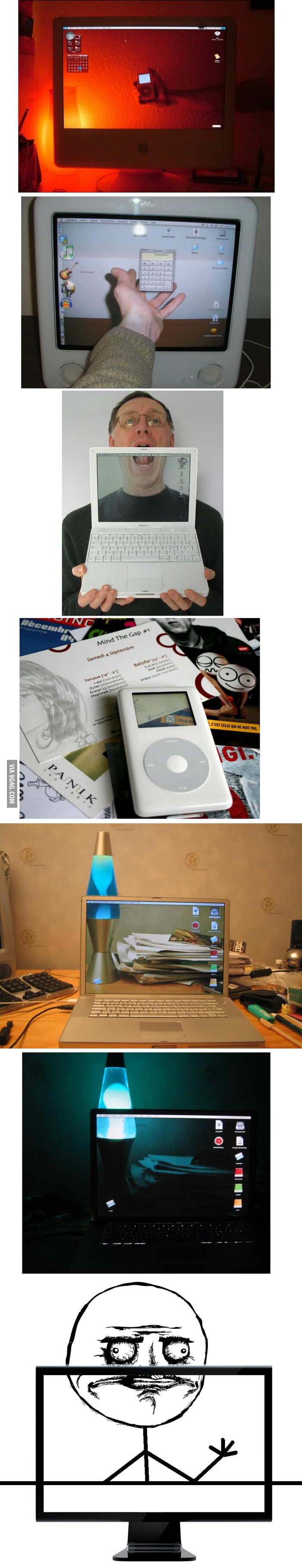 Transparent Screens - 9GAG