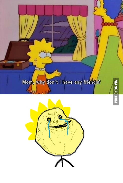 Sad Lisa - 9GAG