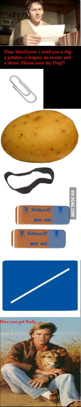 Please MacGyver - 9GAG