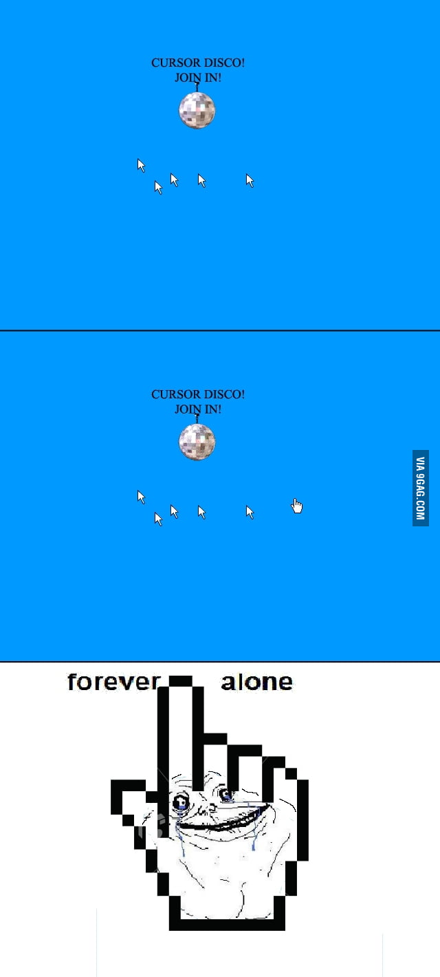 Cursor Disco! =D - 9GAG